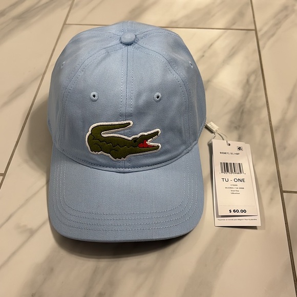 Lacoste | Accessories | Mens Lacoste Big Croc Adjustable Cap | Poshmark